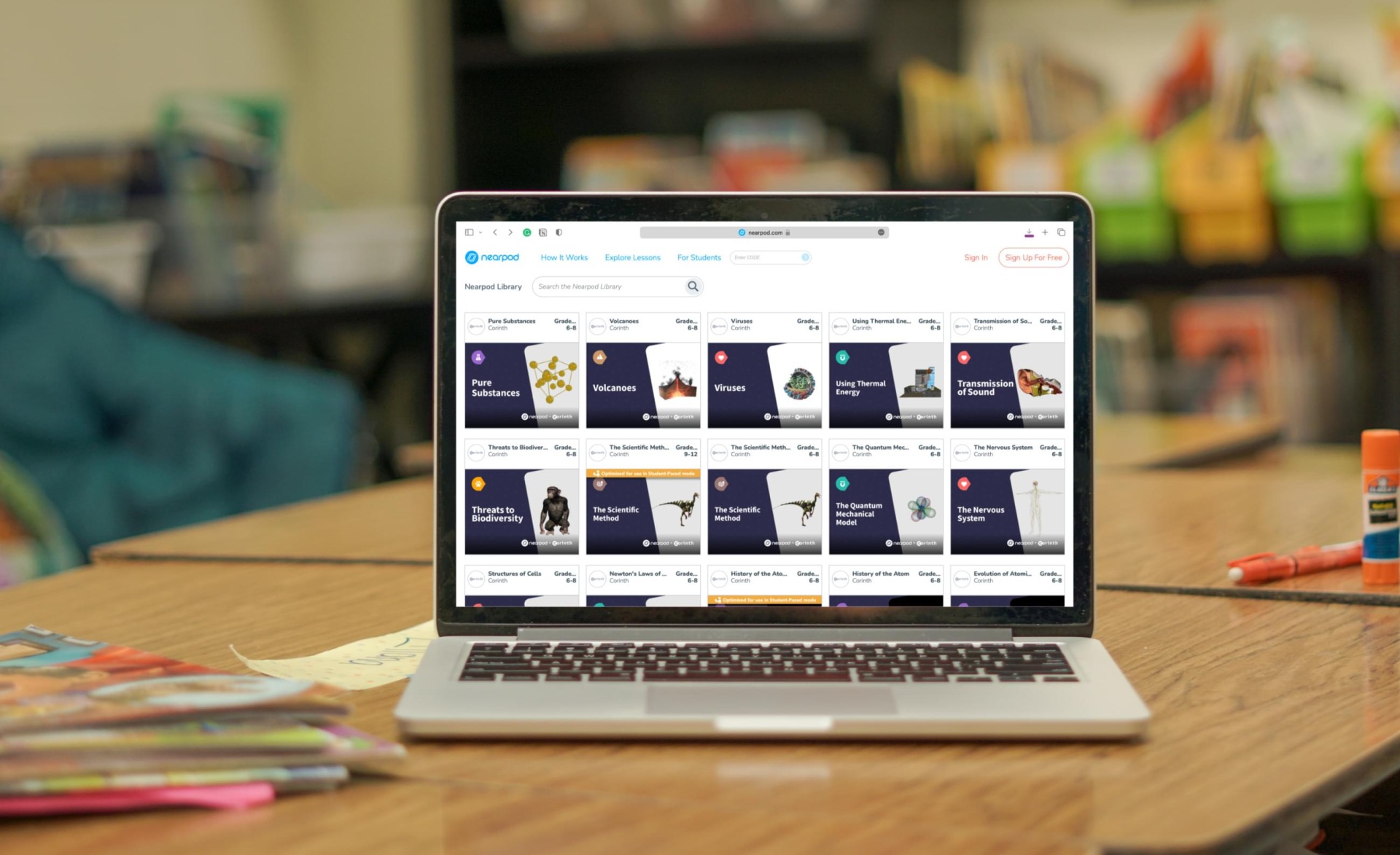 150+ lessons with 3D now available at Nearpod