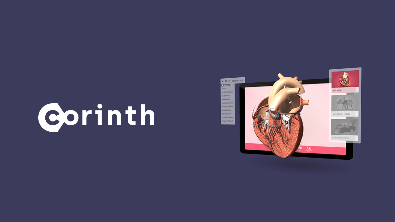 Corinth - Interactive education tool with 3D models